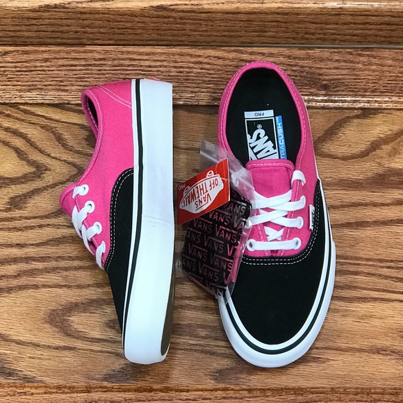 Vans | Shoes | Vans Authentic Pro Black Magenta Shoes | Poshmark